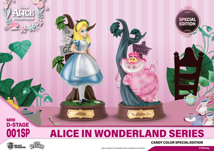 Alice In Wonderland: Alice & Cheshire Cat Candy Color D-Stage Diorama ...